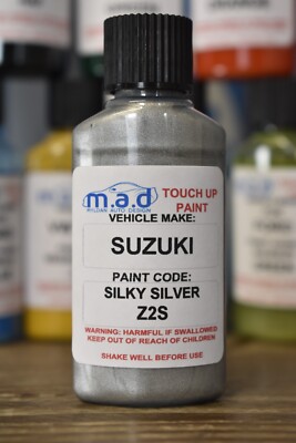 Suzuki Silky Silver Z2S Paint Touch Up Kit Bottle Repair Brush 30ML ...