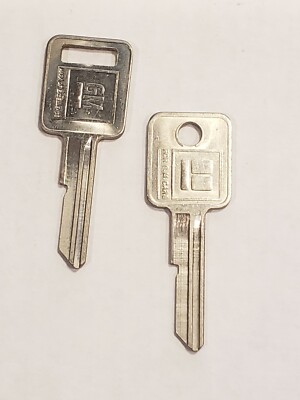 gm brand original key blanks, set of 2, C keyway, locksmith | eBay