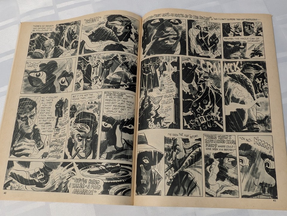 EERIE HORROR MAGAZINE # 30 VINTAGE RETRO TERROR SCARY BOOK COMIC BOOK ...
