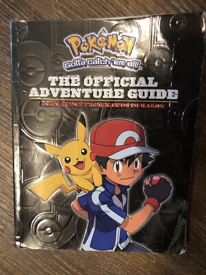 Pokemon Gotta Catch 'Em All The Official Adventure Guide Book | eBay