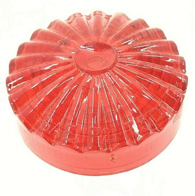 Sae-P2-75 Dot Red Plastic Taillight Lens Ls322, 2 3/8" In Length | eBay