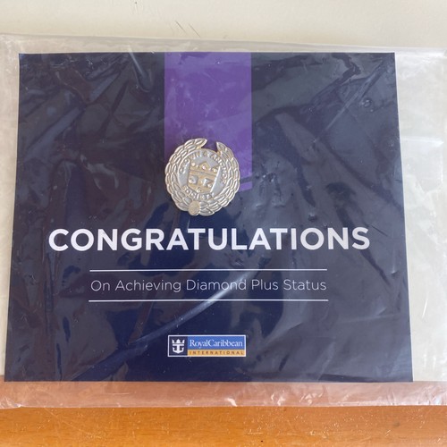 Old-style Royal Caribbean Diamond Plus Loyalty Pin RCL | eBay