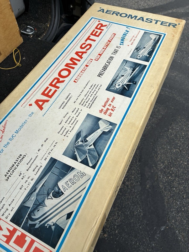 Andrews Aeromaster Too Balsa R/c Model airplane Kit | eBay