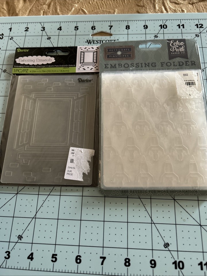 Embossing Folder Lot | eBay