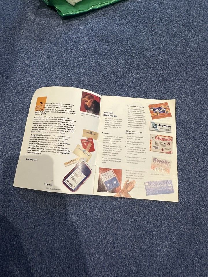 Vintage Boots Holiday Health Care Pamphlet | eBay UK