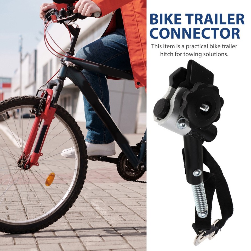 Universal Bike Bicycle Trailer Coupler Attachment Hitch Linker ...