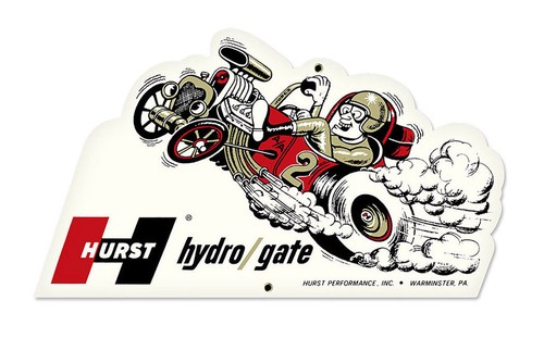 HURST Floor Shift Hydro Gate Drag Race Plasma Cut Retro Sign ...