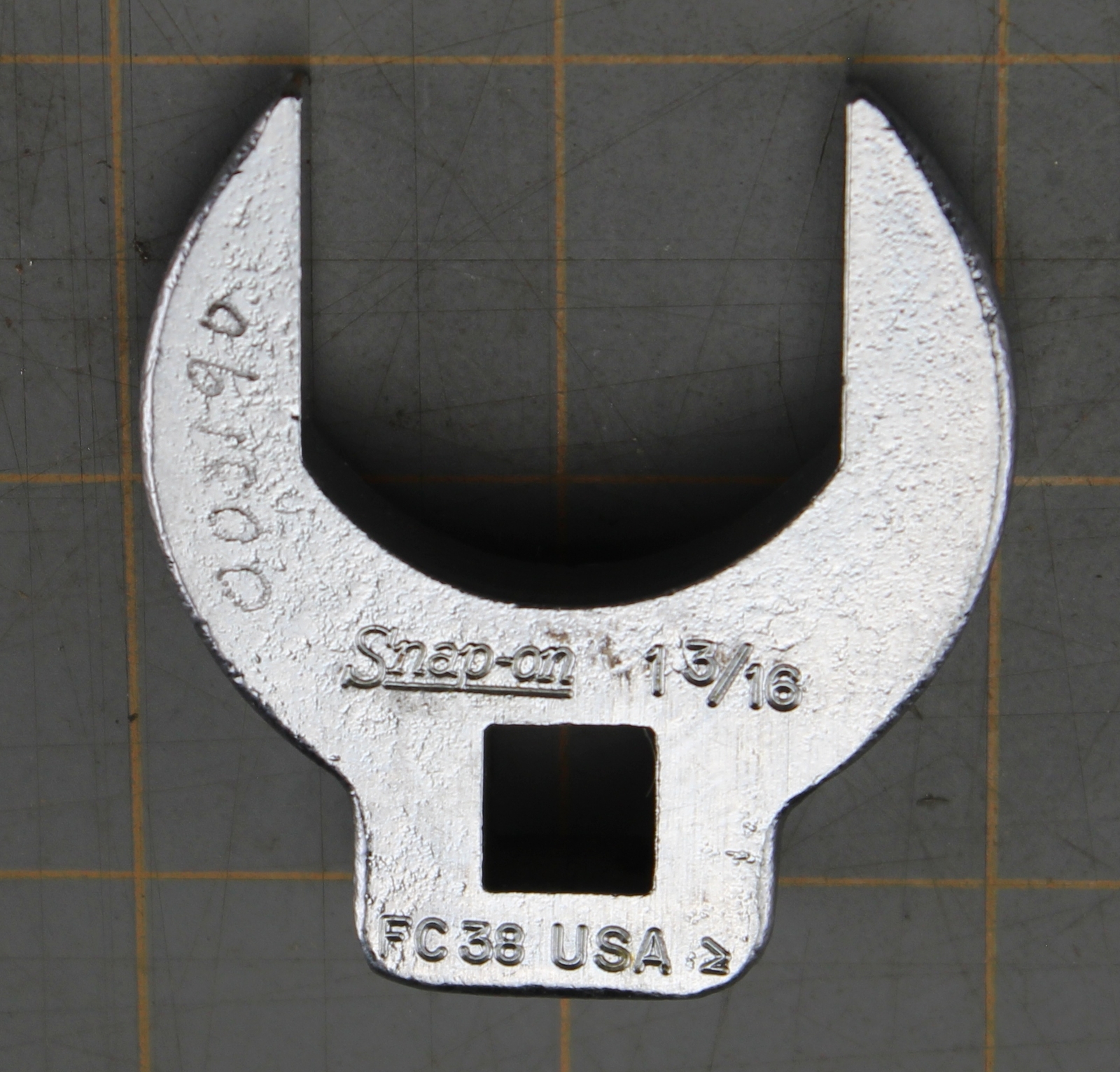 Snap On Tools FC38A 3/8" Drive 1-3/16" Crowfoot Socket Wrench Crowsfoot ...