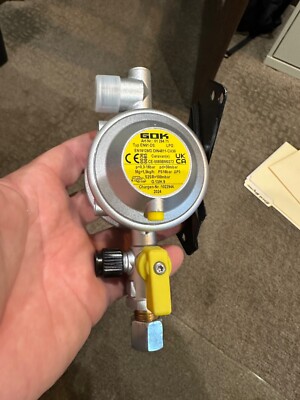 TRUMA GOK GAS REGULATOR 8MM OUTLET BULKHEAD 30 MBAR VALVE SWITCH | eBay