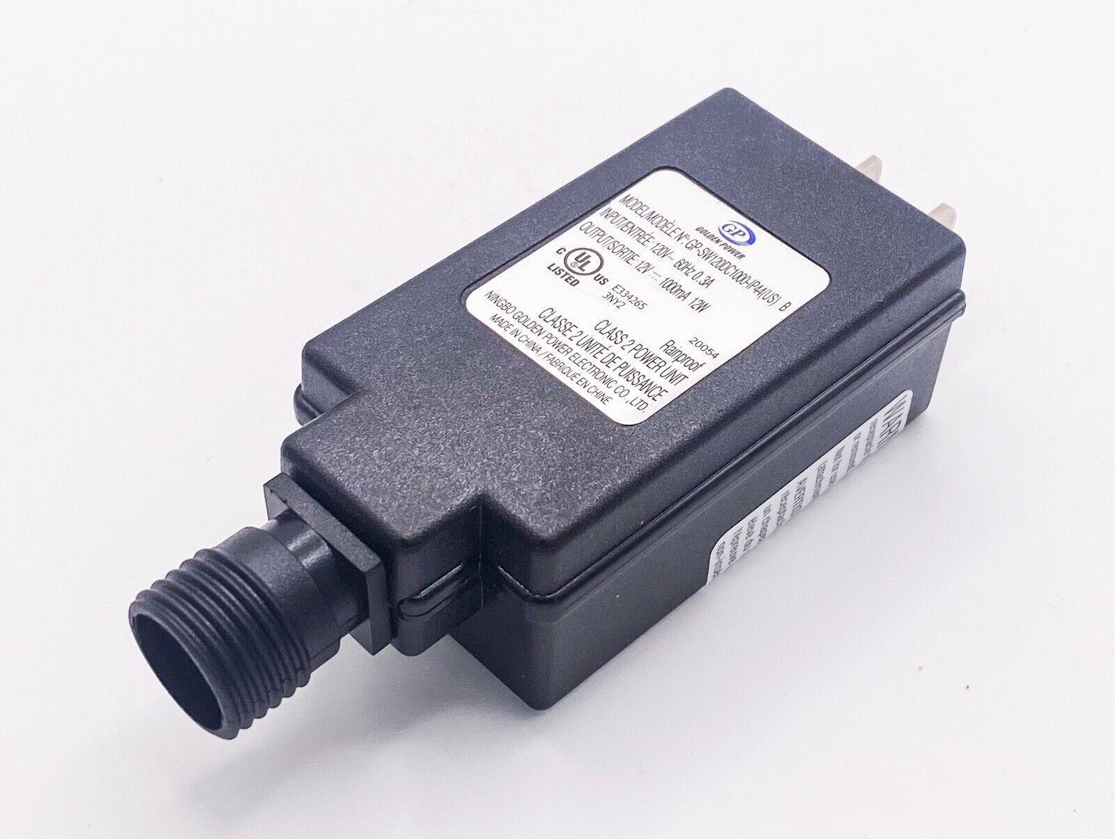 Golden Power Class 2 Power Unit Model GP-SW120DC0600-IP44(US) 12V 600mA ...