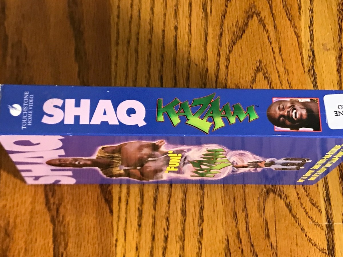 KAZAAM Starring Shaq - SHAQUILLE O'NEAL VHS MOVIE | eBay KAZAAM Starring Shaq - SHAQUILLE O'NEAL VHS MOVIE | eBay