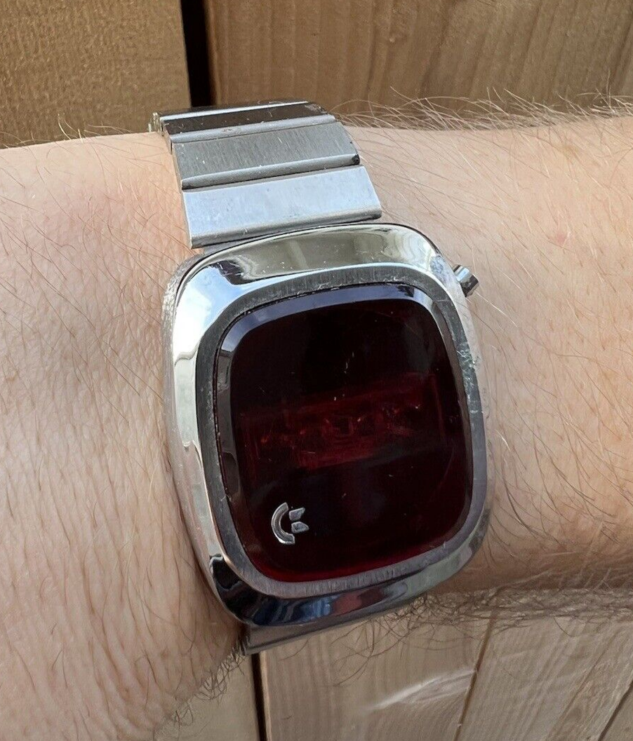 Rare Commodore Time Master LED LCD Digital Quartz France French ...