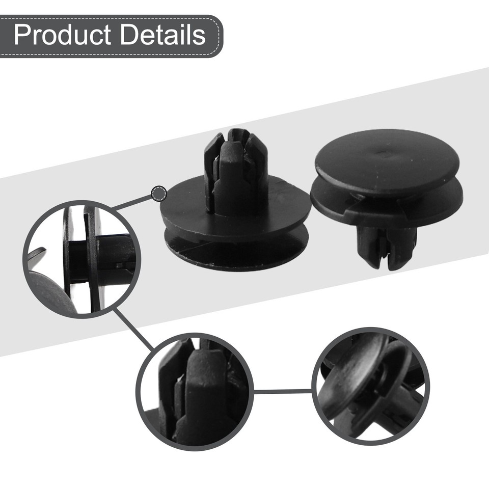 100 Pcs Fender Push Type Retainer Clips For Honda For Acura 91501-TRO ...