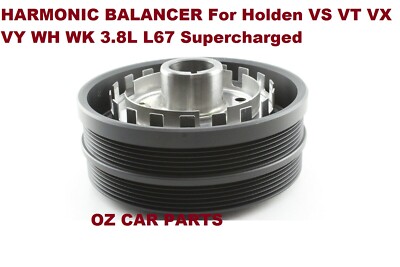 HARMONIC BALANCER PULLEY FOR SUPERCHARGED L67 HOLDEN COMMODORE VT VX ...