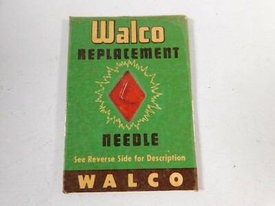 NOS Vintage Walco Replacement Needle W-10MGS For Webster Electric A-1 ...