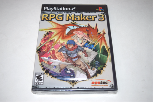 RPG Maker 3 Playstation 2 PS2 Video Game New Y-Fold Shrinkwrap Sealed ...
