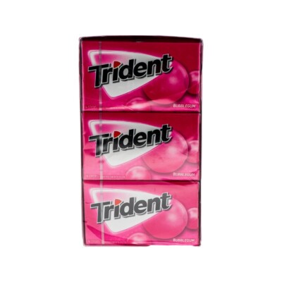 Trident Value Pack Bubble Gum 12 Count - 14 Pieces | eBay