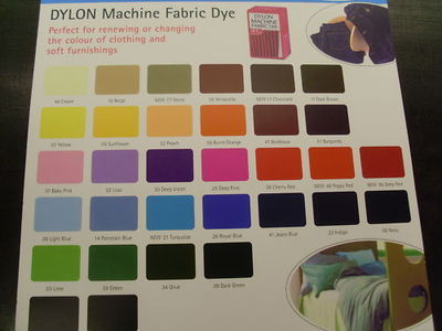 1 NEW DYLON FABRIC DYE FOR USE IN WASHING MACHINE for clothes towel ...