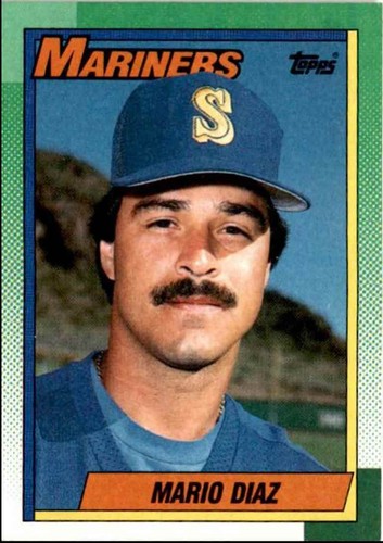 1990 Topps Baseball Cards Mario Diaz Seattle Mariners #781 | eBay