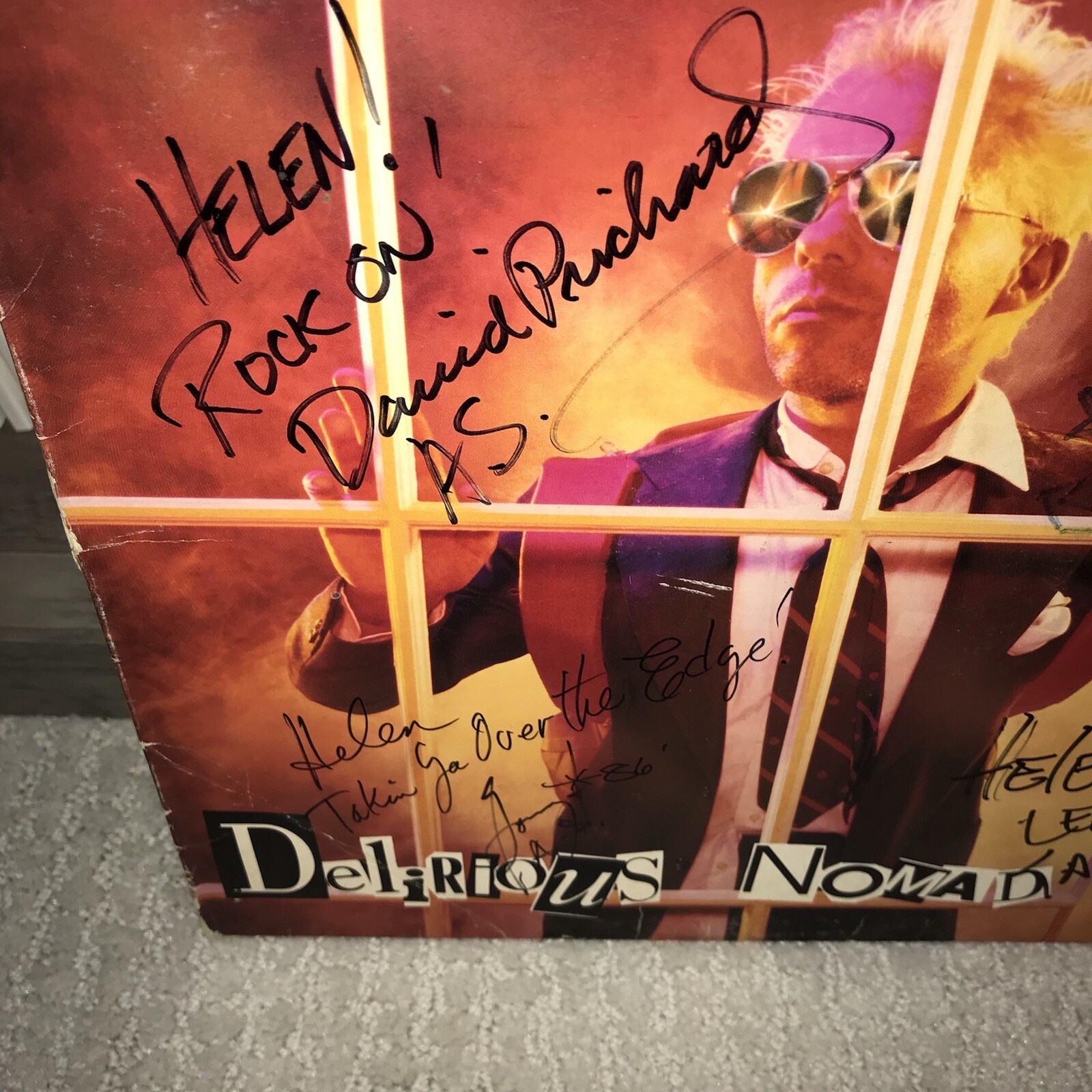 SIGNED x4 Armored Saint Vinyl Record David Prichard John Bush Joey Vera ...