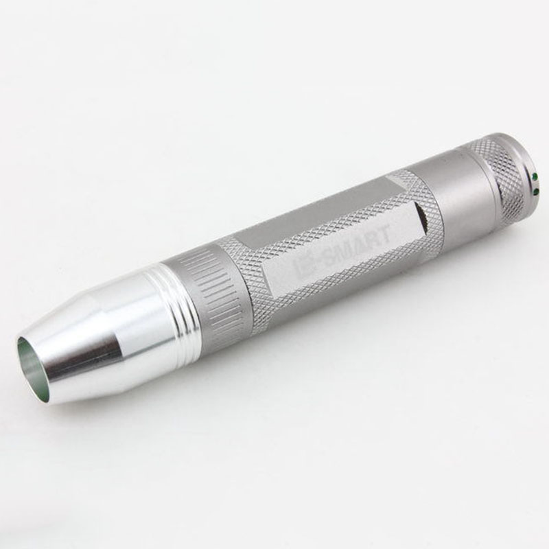 Mini Jewelry Jade Led Flashlight Glare Torch White Yellow Light stone ...