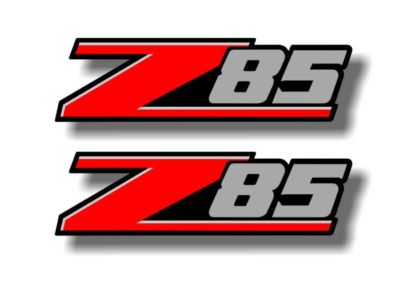 2- Z85 Vinyl Graphics 13" Decals 1500 2500 Truck TLZ 2x4 Pickup ...