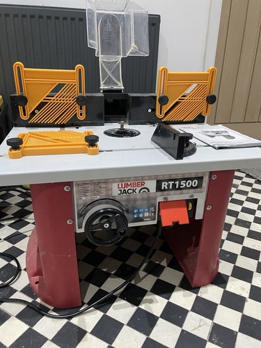 Lumberjack Router Table RT 1500 variable Speed 1/4&1/2 240v pick up ...