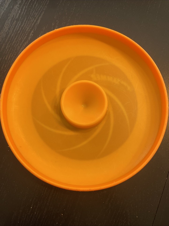 Vintage Spin Jammer Frisbee Flying Disc Orange Tangerine Sandeen Inc | eBay