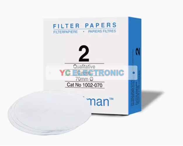 100Pieces/Box New FOR Whatman No. 2 Qualitative Filter Paper 8UM 1002 ...