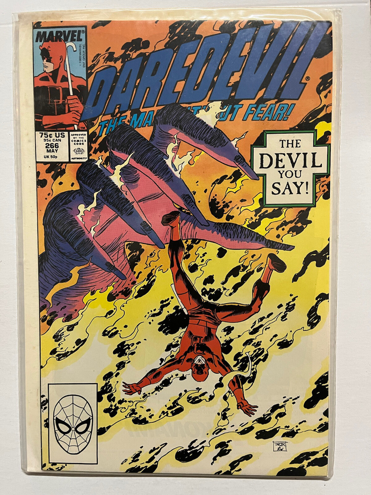 Daredevil #266 NM Romita Williamson Mephisto Christmas Story 1964 ...