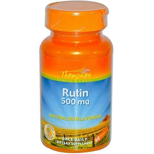 Thompson Rutin Bioflavonoid Vitamin Tablet - 60 Count for sale online ...