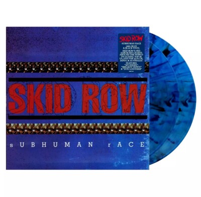 Skid Row - sUBHUMAN rACE [Blue & Black Vinyl] NEW Sealed LP | eBay