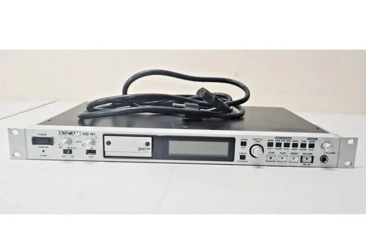 TEAC Corporation Tascam Model HD-R1 Two Channels Solid State Audio ...