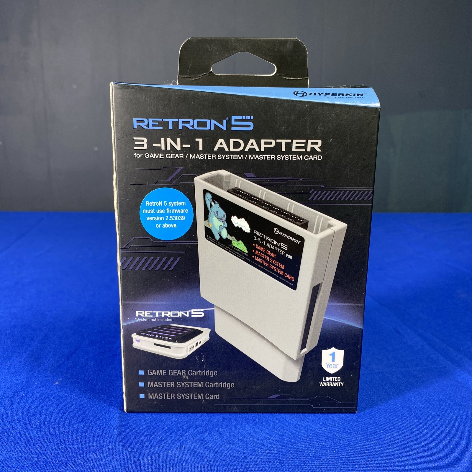 Hyperkin Retron 5 3-in-1 Adapter for Game Gear/Master System/Master ...