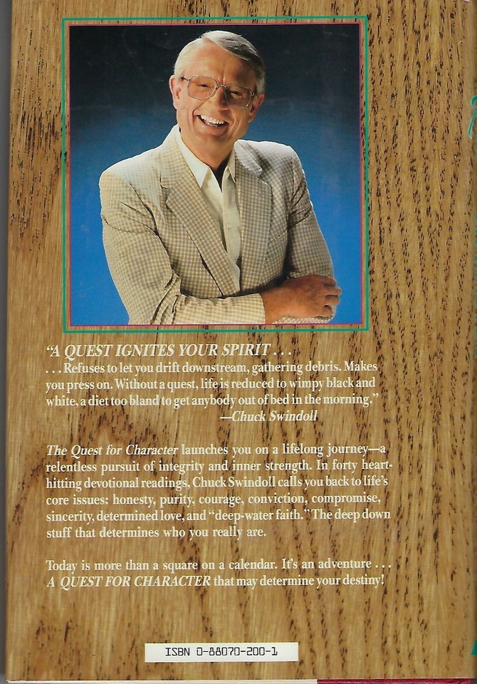 The Quest for Character, Hardcover Book | eBay