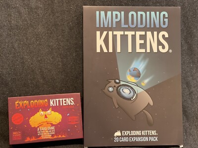 Exploding Kittens Party Pack + Imploding Kittens Expansion | eBay