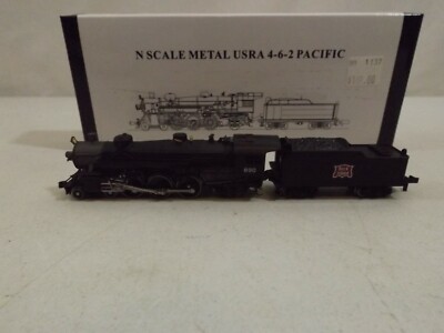 N gauge Model Power Rock Island 4-6-2steam engine in orig box (lot 66 ...