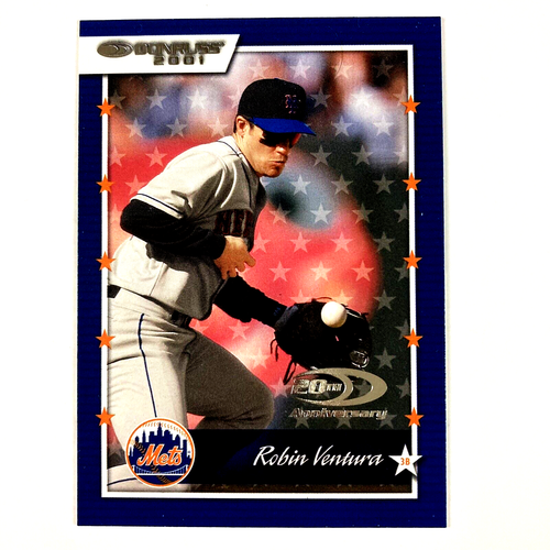 Robin Ventura 2001 Donruss Card #144 MLB New York Mets | eBay