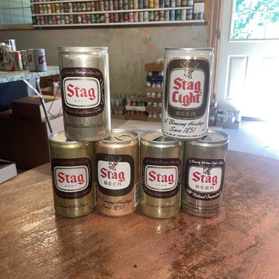 6 Different Stag Beer Cans | eBay