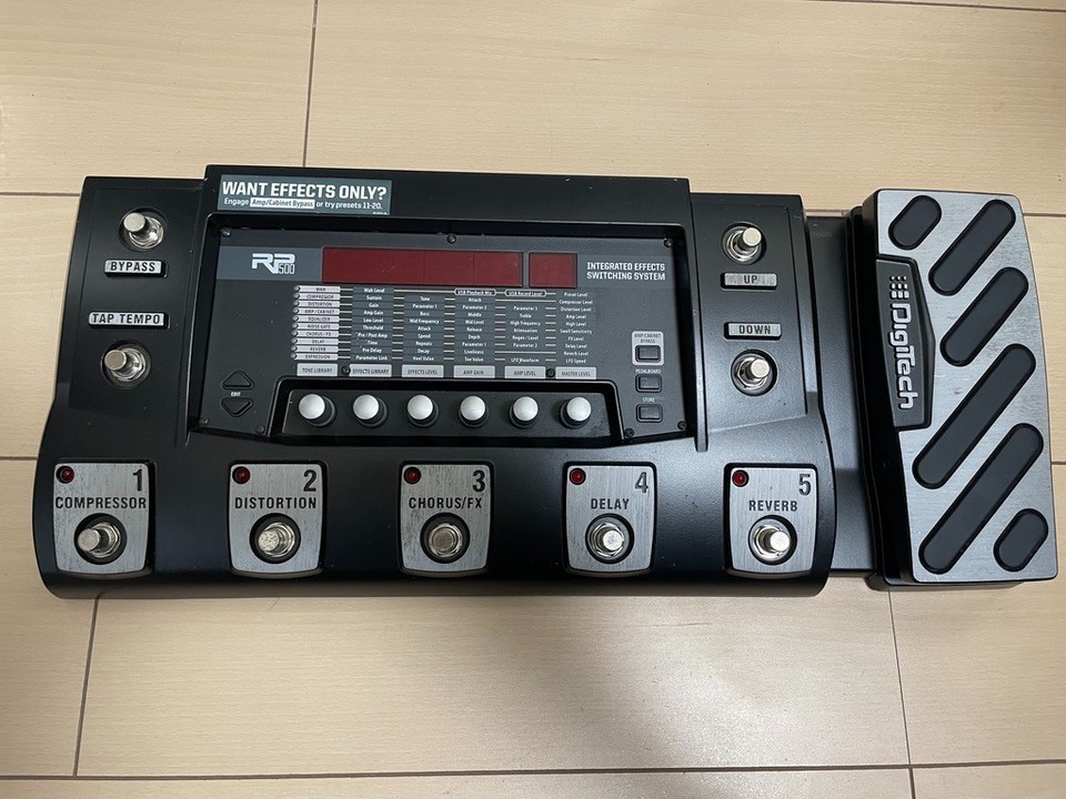 DigiTech RP500 Guitar Integrated Effects Switching System With Power ...