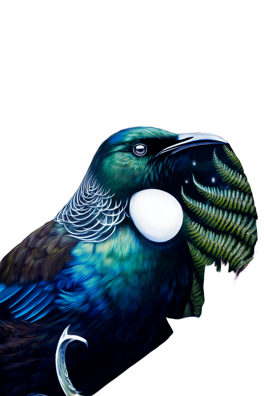 Surreal Tui Guardian Vinyl Car Decal Sticker – Waterproof & UV ...