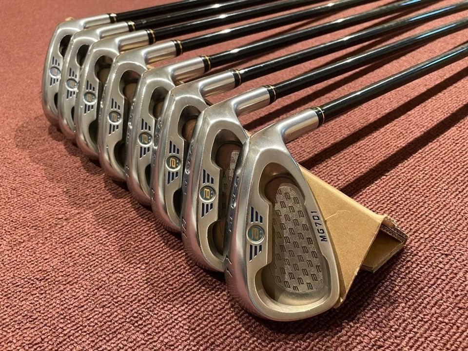 HONMA BERES MG701 Iron Set 8pcs 4-11 Flex R Regular ARMRQ B49 2star RH ...