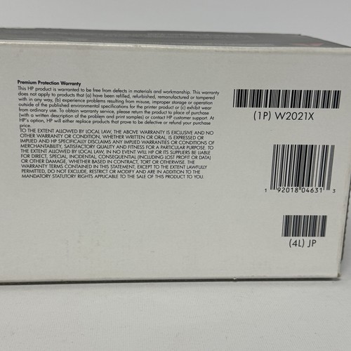 Genuine HP 414X Cyan W2021X High Yield Toner Cartridge OEM Brand New ...