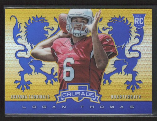 Logan Thomas 2014 Panini Rookies & Stars #13 Rookie Crusade Blue ...