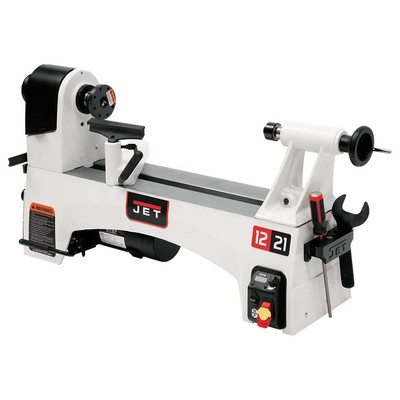 JET JWL-1221VS 12-Inch by 21-Inch Variable Speed Wood Lathe ...