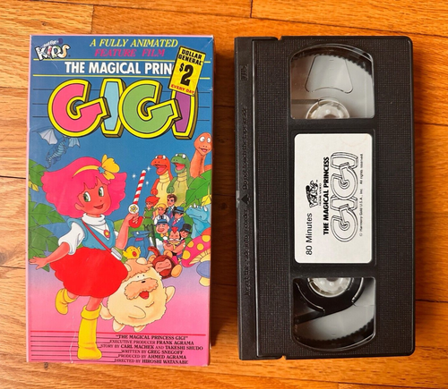 The MAGICAL PRINCESS GIGI VHS - Animated Just for Kids - HARD to FIND ...