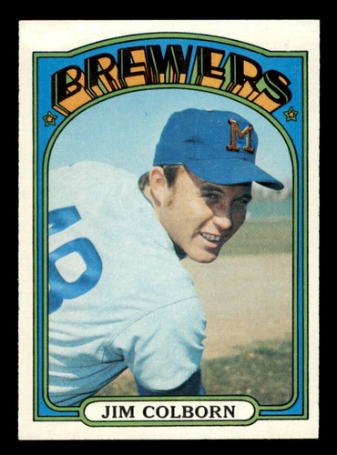 1972 Topps Baseball #386 Jim Colborn NM/MT *d11 | eBay