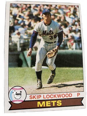 1979 Topps Baseball Card #481 Skip Lockwood New York Mets NmMt Free ...