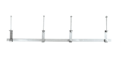 Butchers Meat Hanging Rail System 3 M RAIL + 5 supporting Hooks for ...