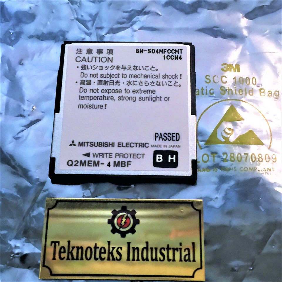MITSUBISHI MELSEC Q2MEM-4 MBF FLUSH CARD | eBay